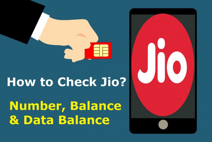 How to Check Jio? Number, Data & Balance
