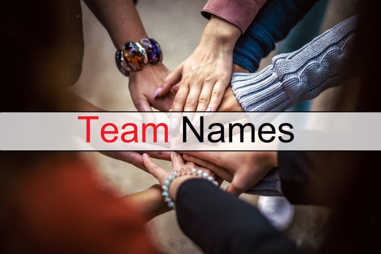 Best Team Names 2024 [Unique, Good, Cool & Funny]