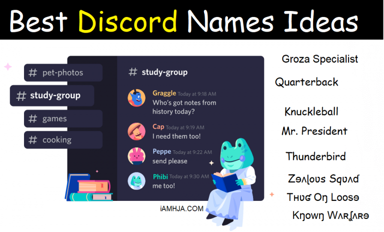 350+ Best Discord Names Ideas - Good, Cool, Funny, Invisible