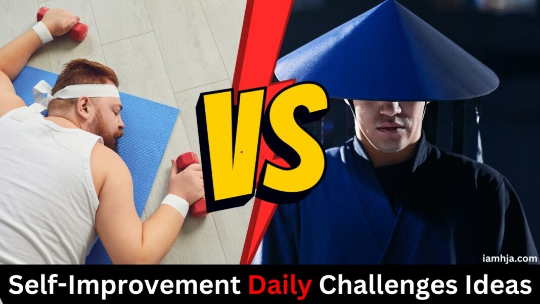 121 Self-Improvement Daily Challenges Ideas for Yourself